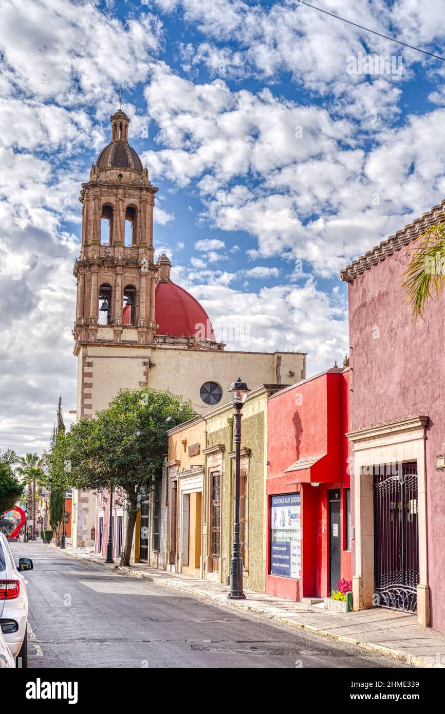 Durango Historical Center, Mexico Stock Photo - Alamy