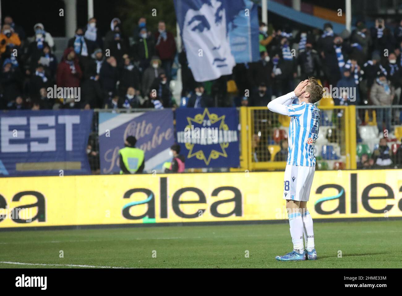 LUCA VIDO (SPAL) PORDENONE - SPAL CAMPIONATO CALCIO SERIE B 2021-2022 ...