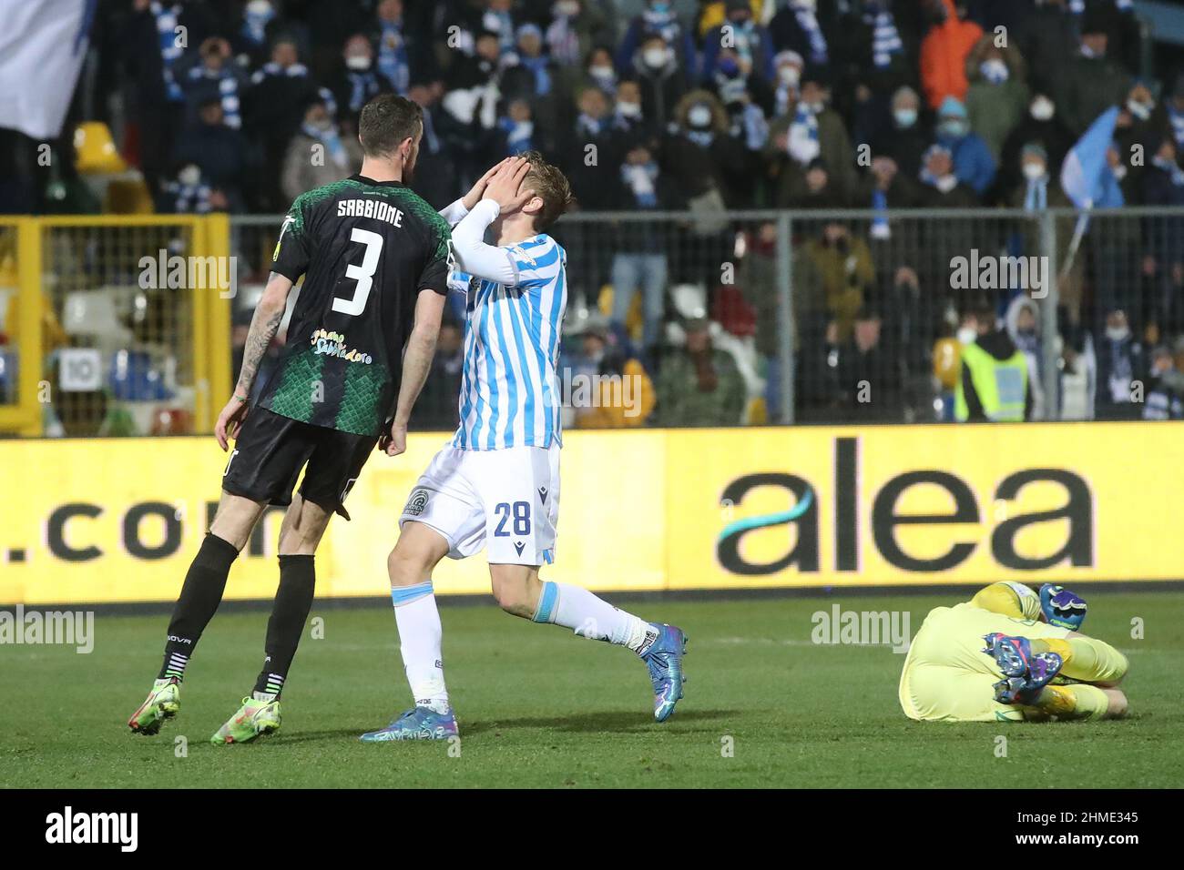 LUCA VIDO (SPAL) PORDENONE - SPAL CAMPIONATO CALCIO SERIE B 2021-2022 ...