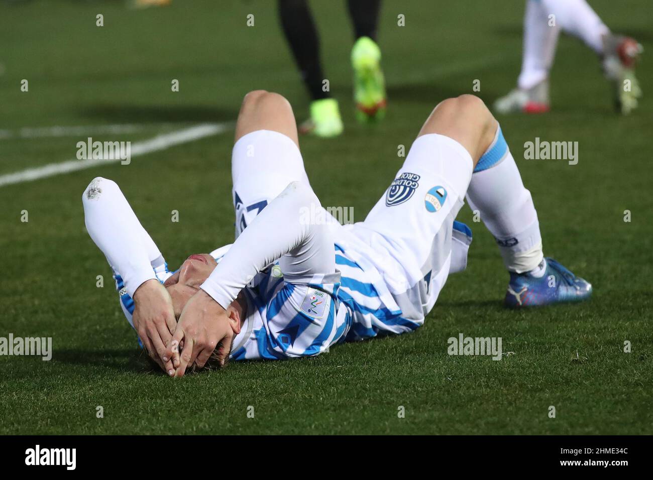 LUCA VIDO (SPAL) PORDENONE - SPAL CAMPIONATO CALCIO SERIE B 2021-2022 ...
