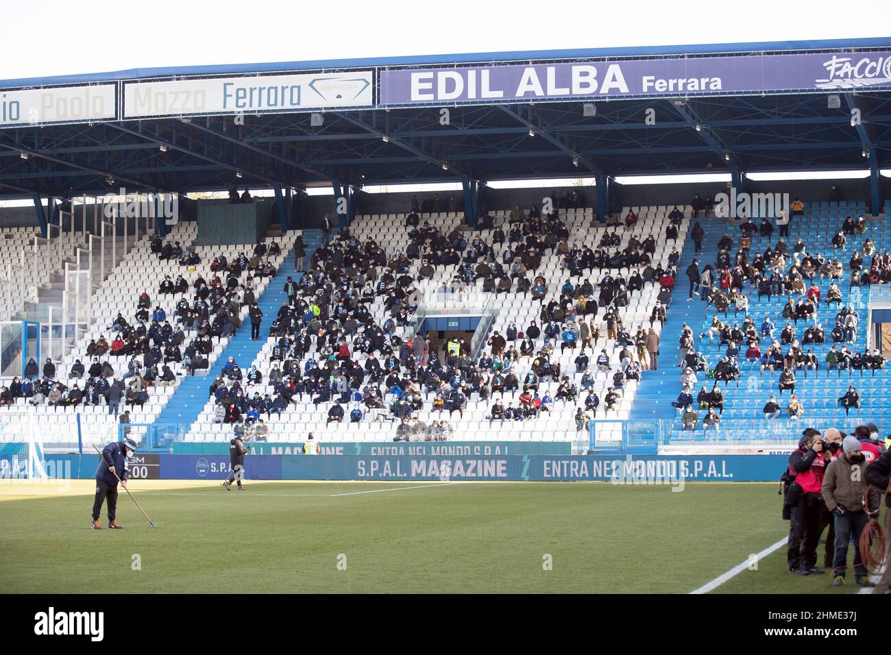 I TIFOSI DELLA SPAL SPAL - PISA CAMPIONATO CALCIO SERIE B 2021-2022 ...
