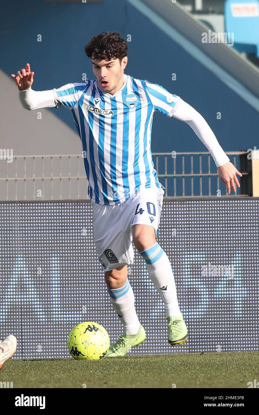 JACOPO DA RIVA (SPAL) SPAL - PISA CAMPIONATO CALCIO SERIE B 2021-2022 ...