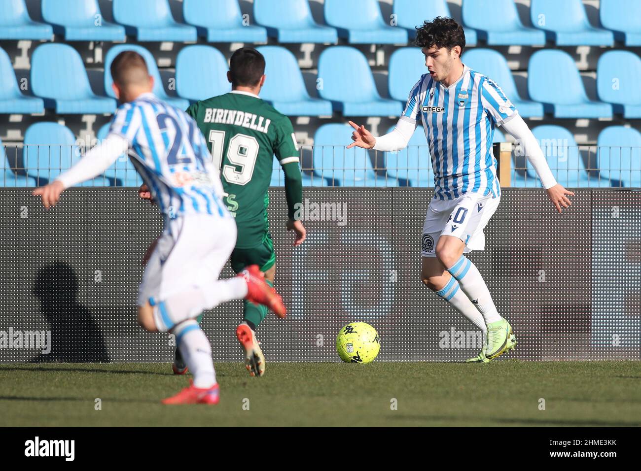 JACOPO DA RIVA (SPAL) SPAL - PISA CAMPIONATO CALCIO SERIE B 2021-2022 ...