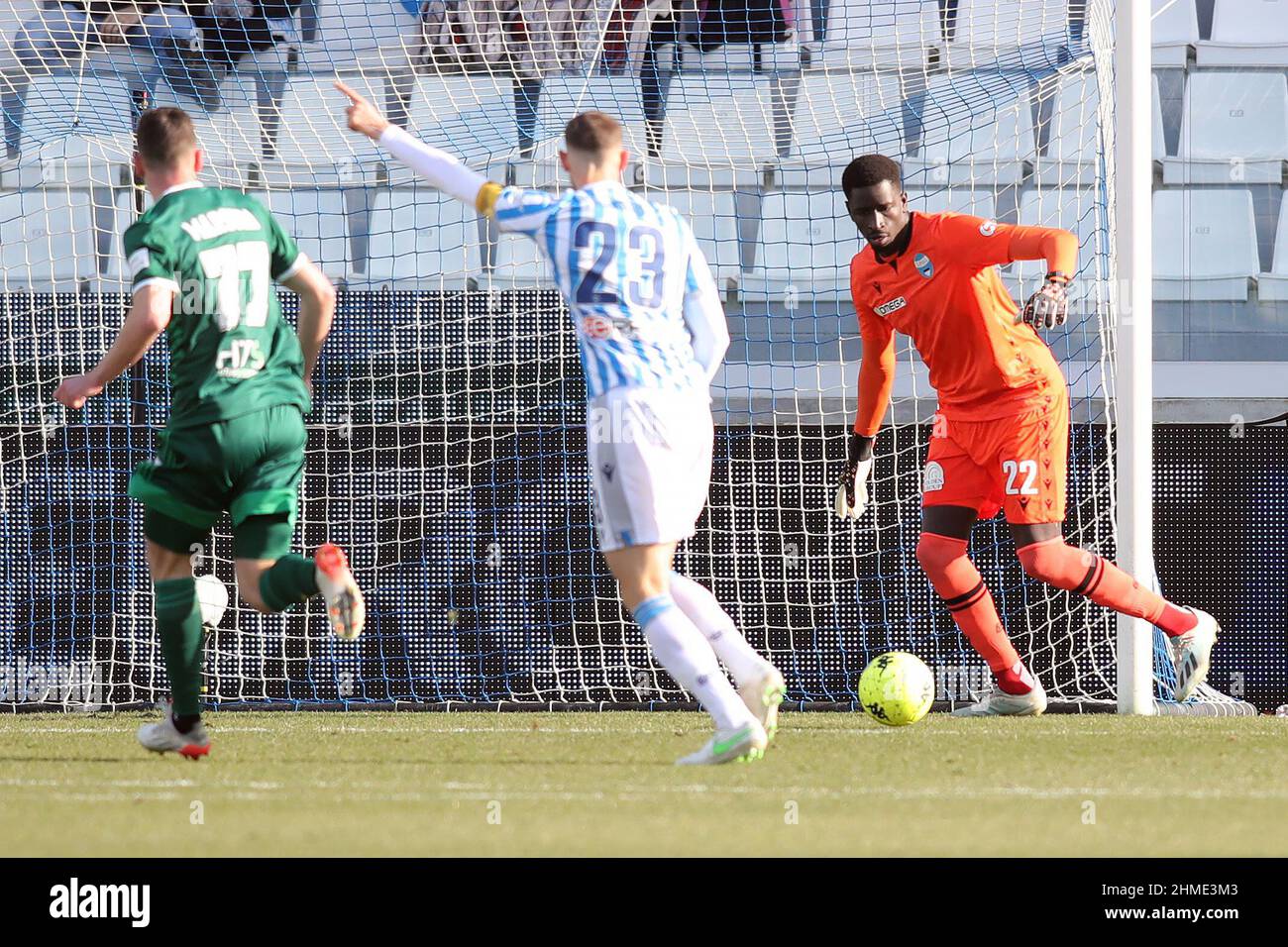 DEMBA THIAM (SPAL) SPAL - PISA CAMPIONATO CALCIO SERIE B 2021-2022 ...