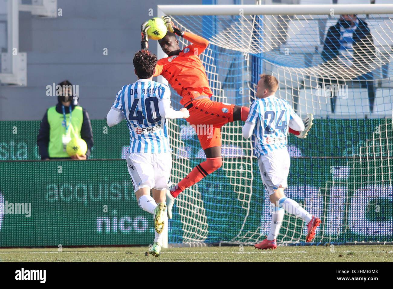 DEMBA THIAM (SPAL) SPAL - PISA CAMPIONATO CALCIO SERIE B 2021-2022 ...