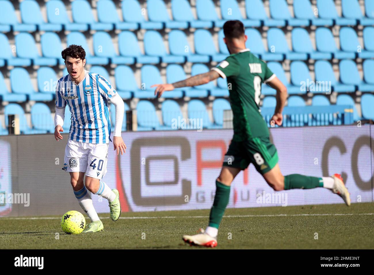 JACOPO DA RIVA (SPAL) SPAL - PISA CAMPIONATO CALCIO SERIE B 2021-2022 ...