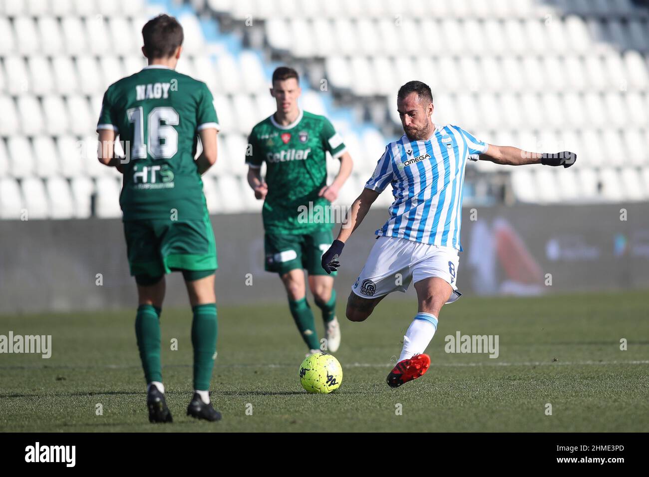MARCO MANCOSU (SPAL) SPAL - PISA CAMPIONATO CALCIO SERIE B 2021-2022 ...