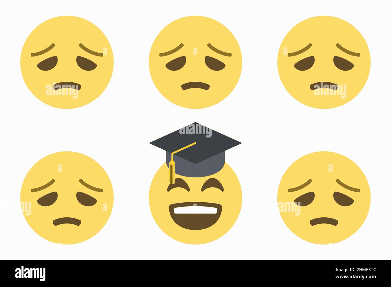 Disappointed faces Stock Vector Images - Alamy