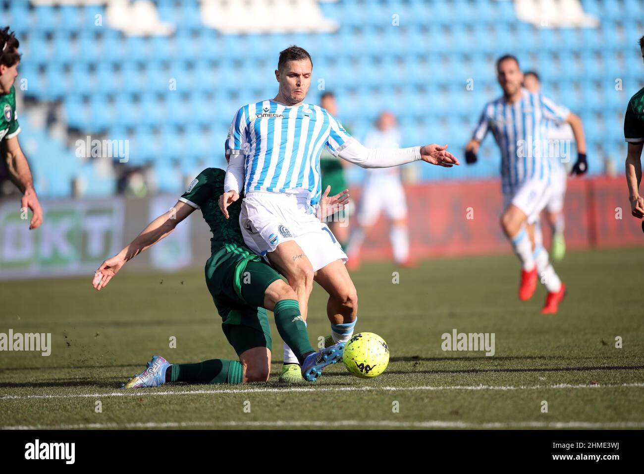 MATTIA FINOTTO (SPAL) SPAL - PISA CAMPIONATO CALCIO SERIE B 2021-2022 ...