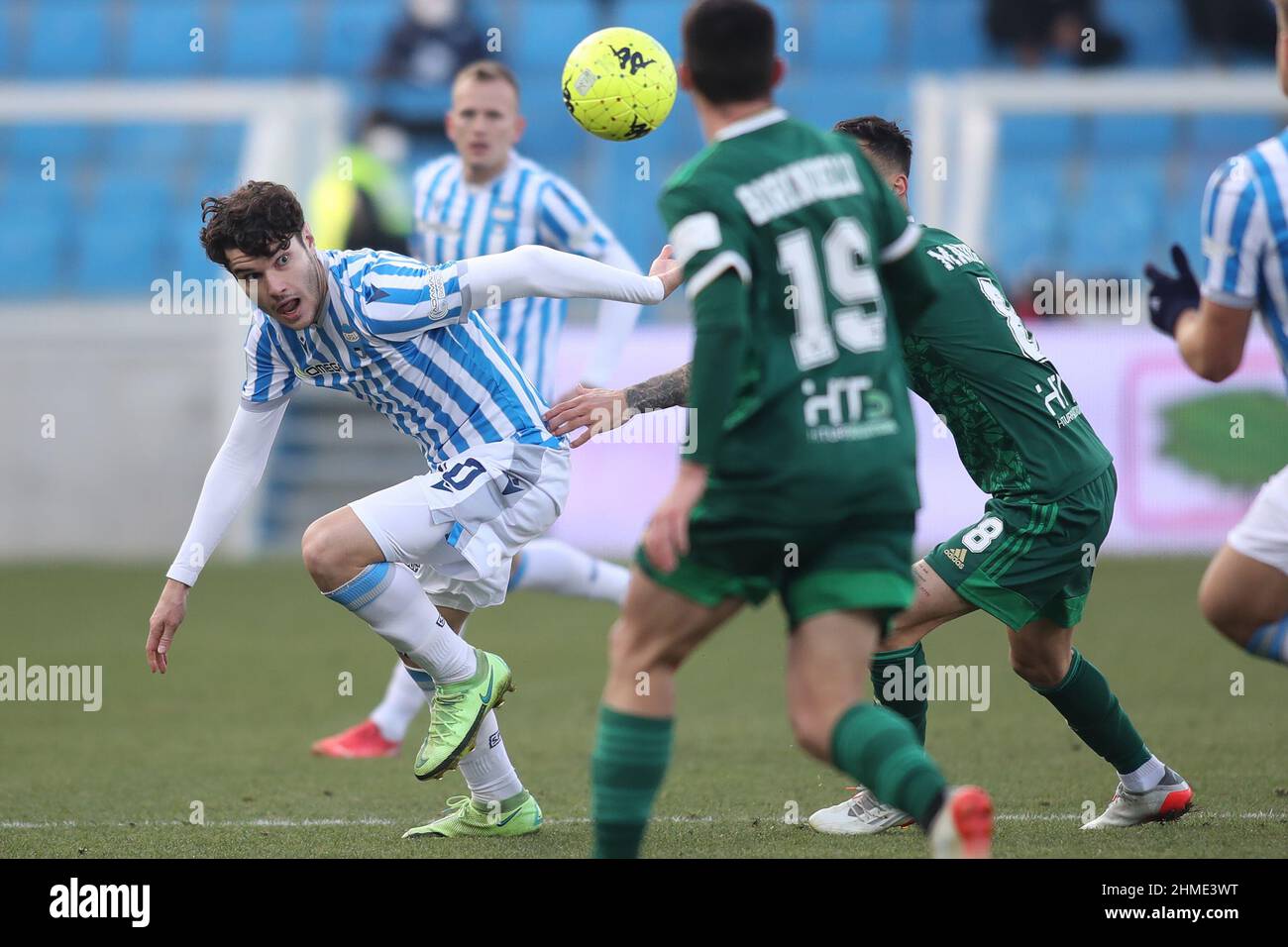 JACOPO DA RIVA (SPAL) SPAL - PISA CAMPIONATO CALCIO SERIE B 2021-2022 ...