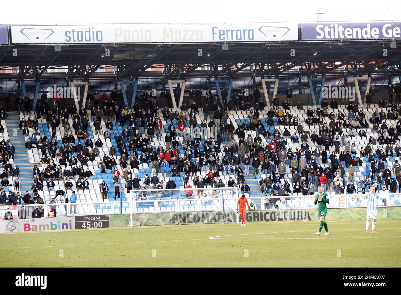 I TIFOSI DELLA SPAL SPAL - PISA CAMPIONATO CALCIO SERIE B 2021-2022 ...
