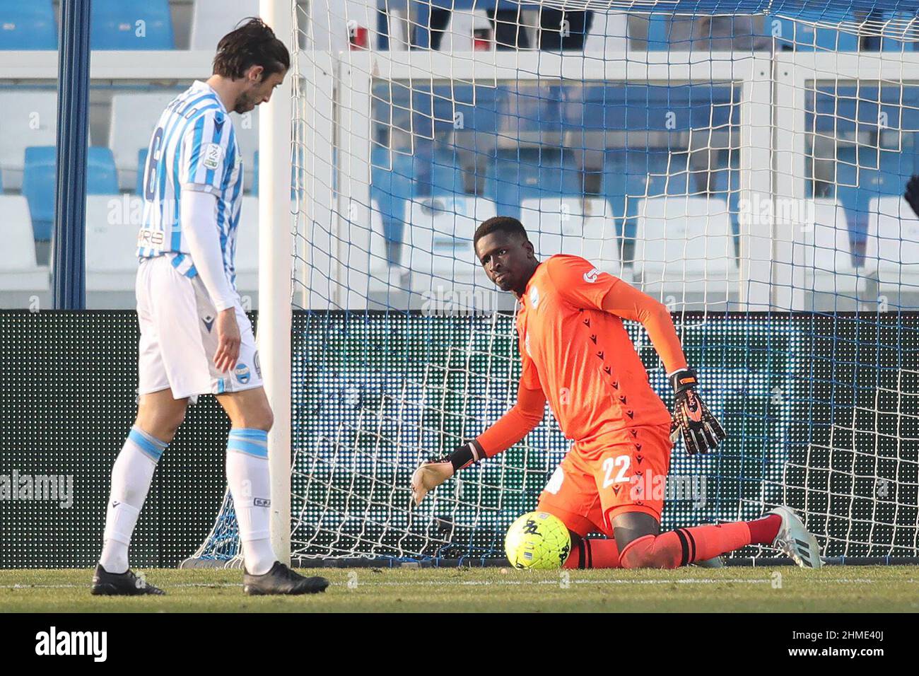 DEMBA THIAM (SPAL) SPAL - PISA CAMPIONATO CALCIO SERIE B 2021-2022 ...