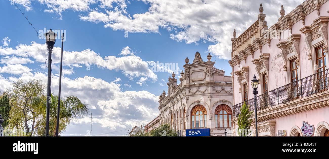 Durango Historical Center, Mexico Stock Photo - Alamy