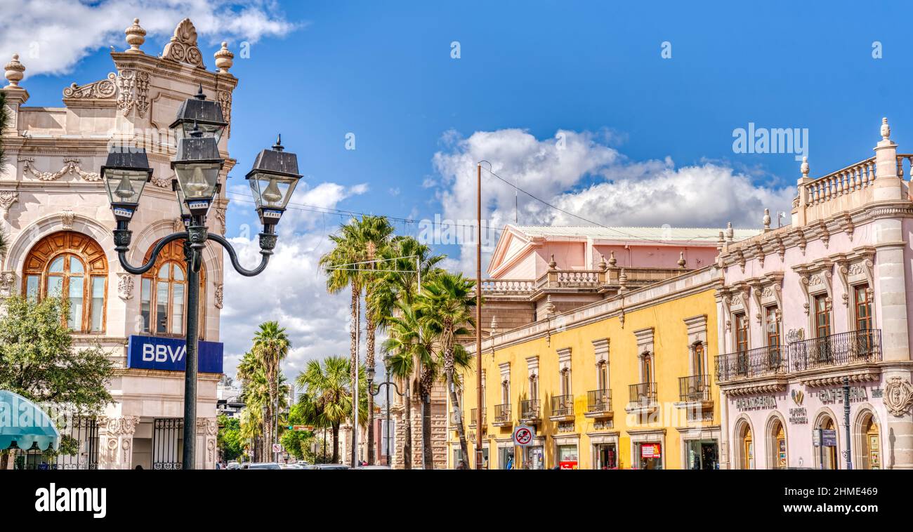 Durango Historical Center, Mexico Stock Photo - Alamy
