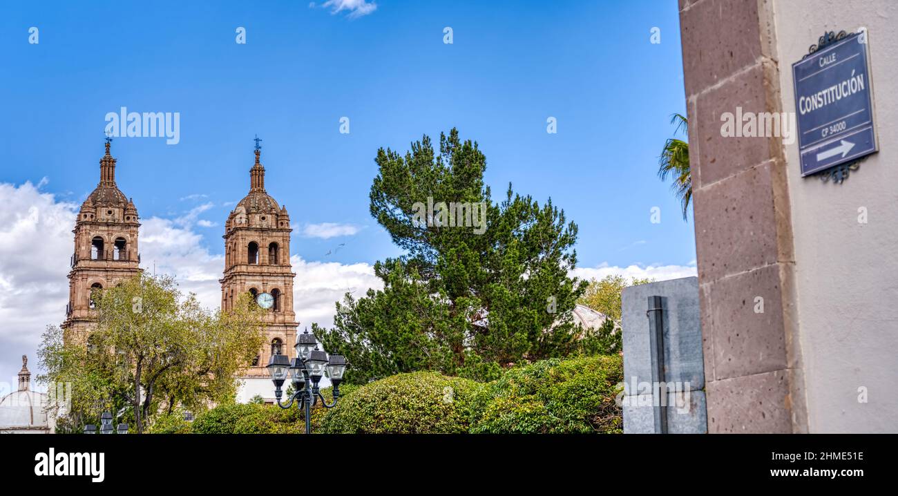 Durango Historical Center, Mexico Stock Photo - Alamy