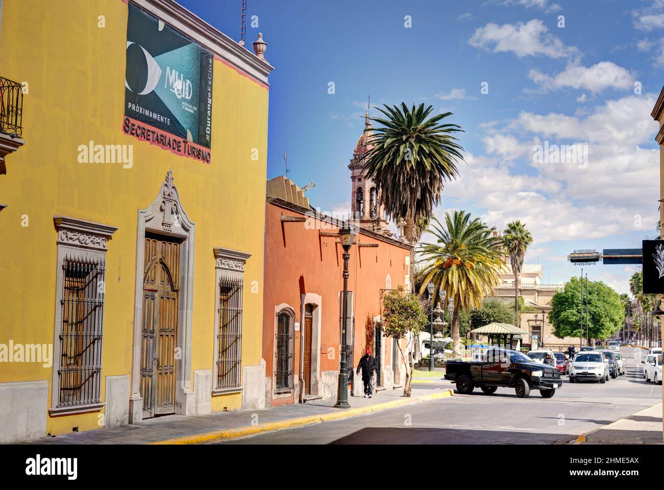 Durango Historical Center, Mexico Stock Photo - Alamy