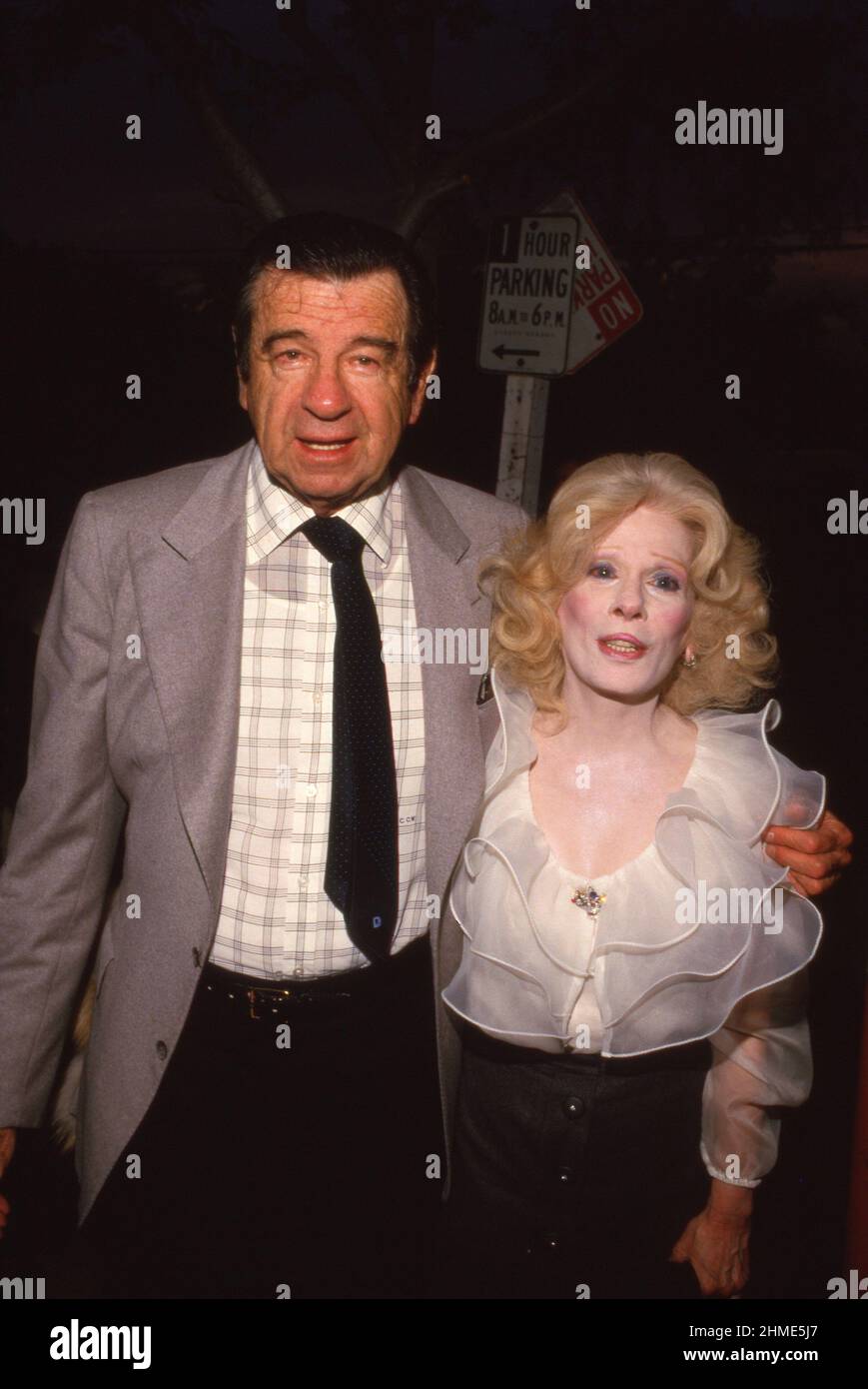 Walter Matthau And Wife Actor Walter Matthau And Wife Carol Matthau
