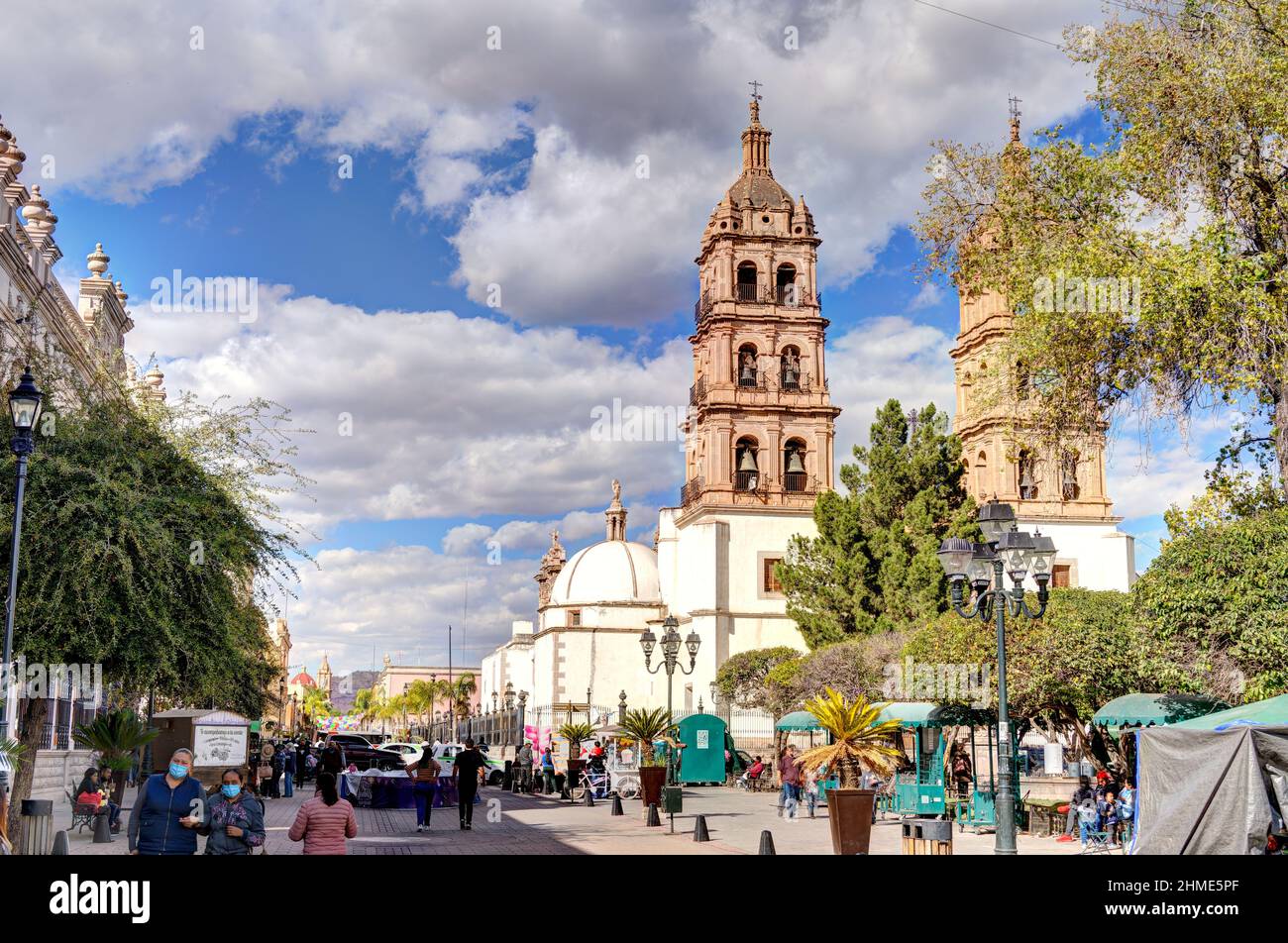 Durango Historical Center, Mexico Stock Photo - Alamy