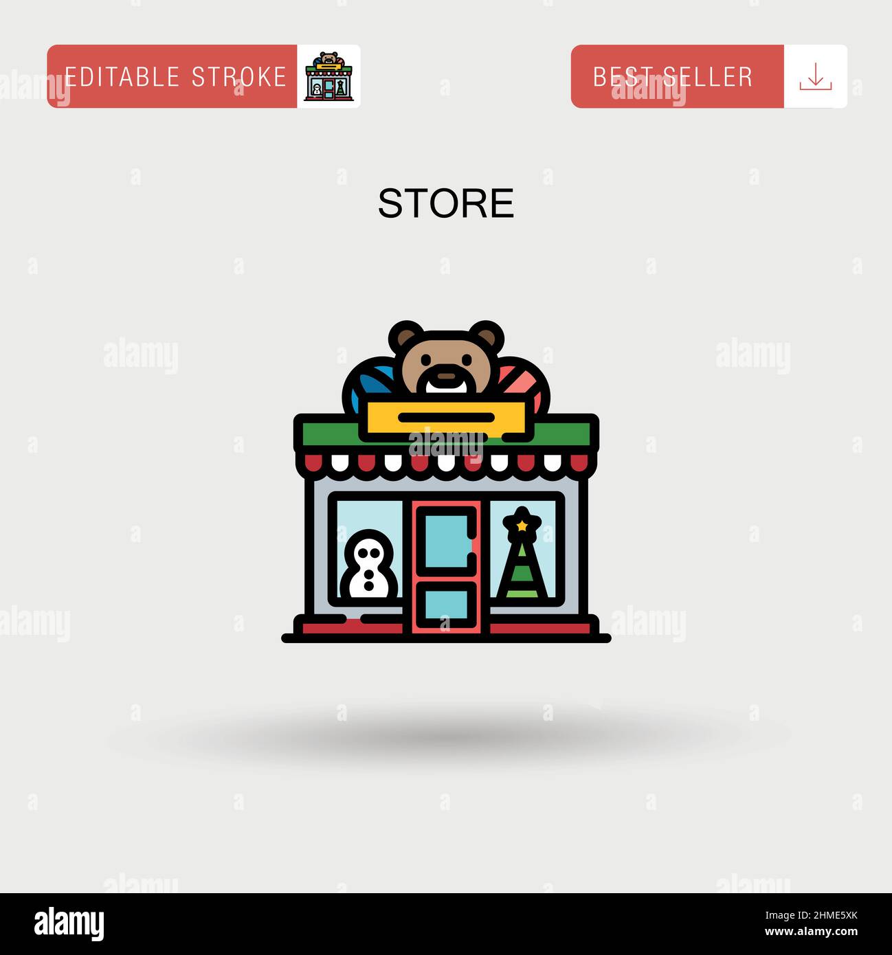 Retail concept store Stock Vector Images - Alamy