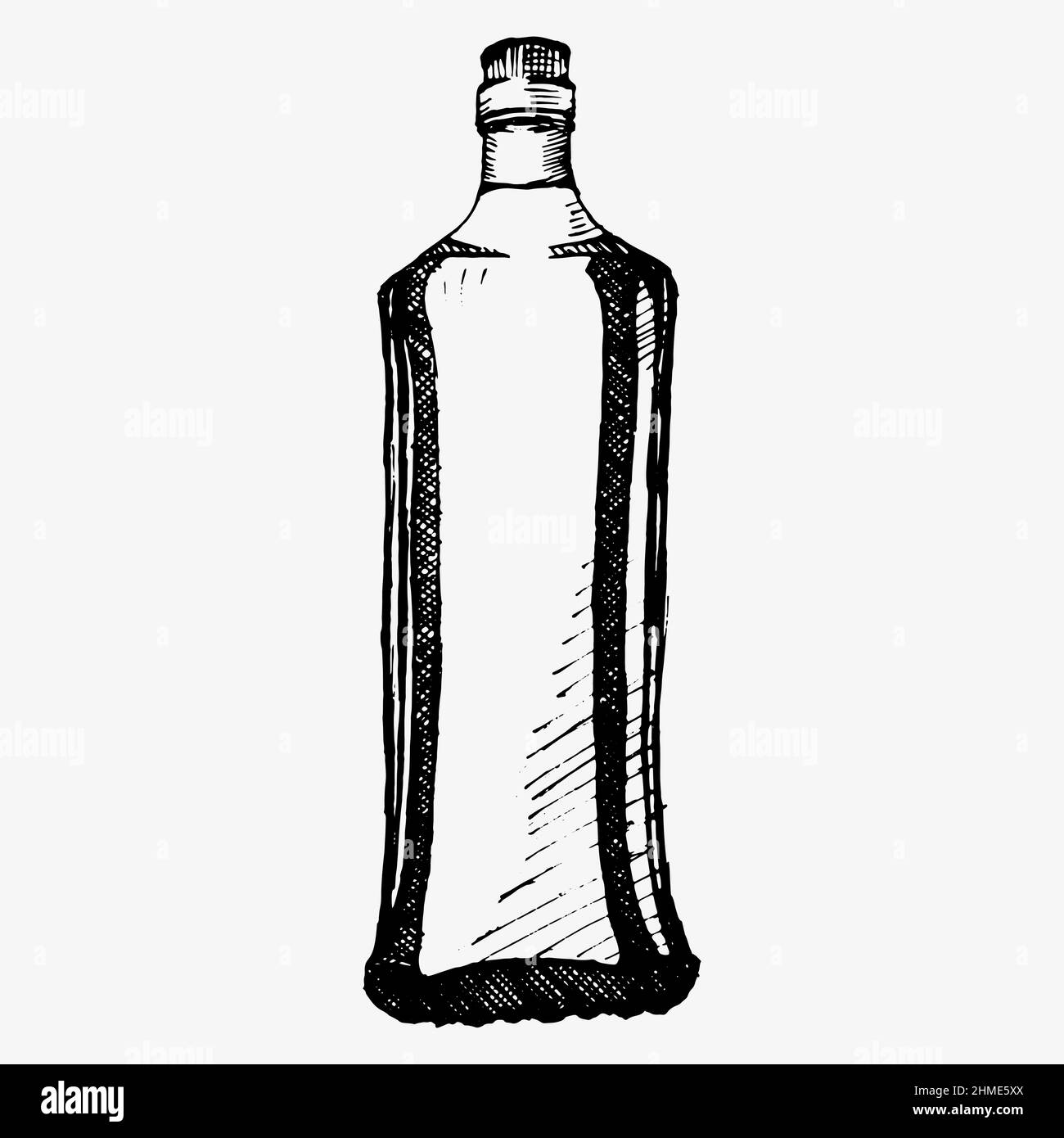 Classic alcohol beverage whiskey Black and White Stock Photos & Images ...