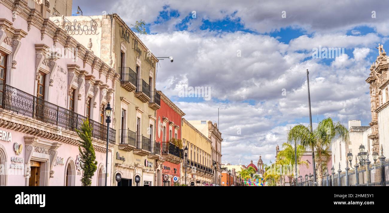 Durango Historical Center, Mexico Stock Photo - Alamy