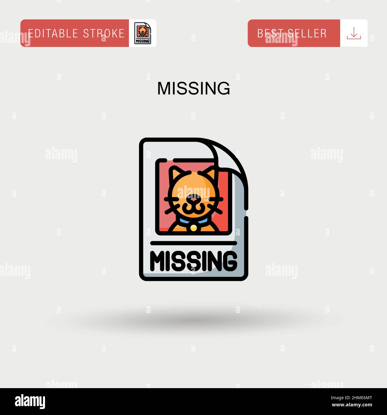 Missing Advertisement Stock Vector Images - Alamy