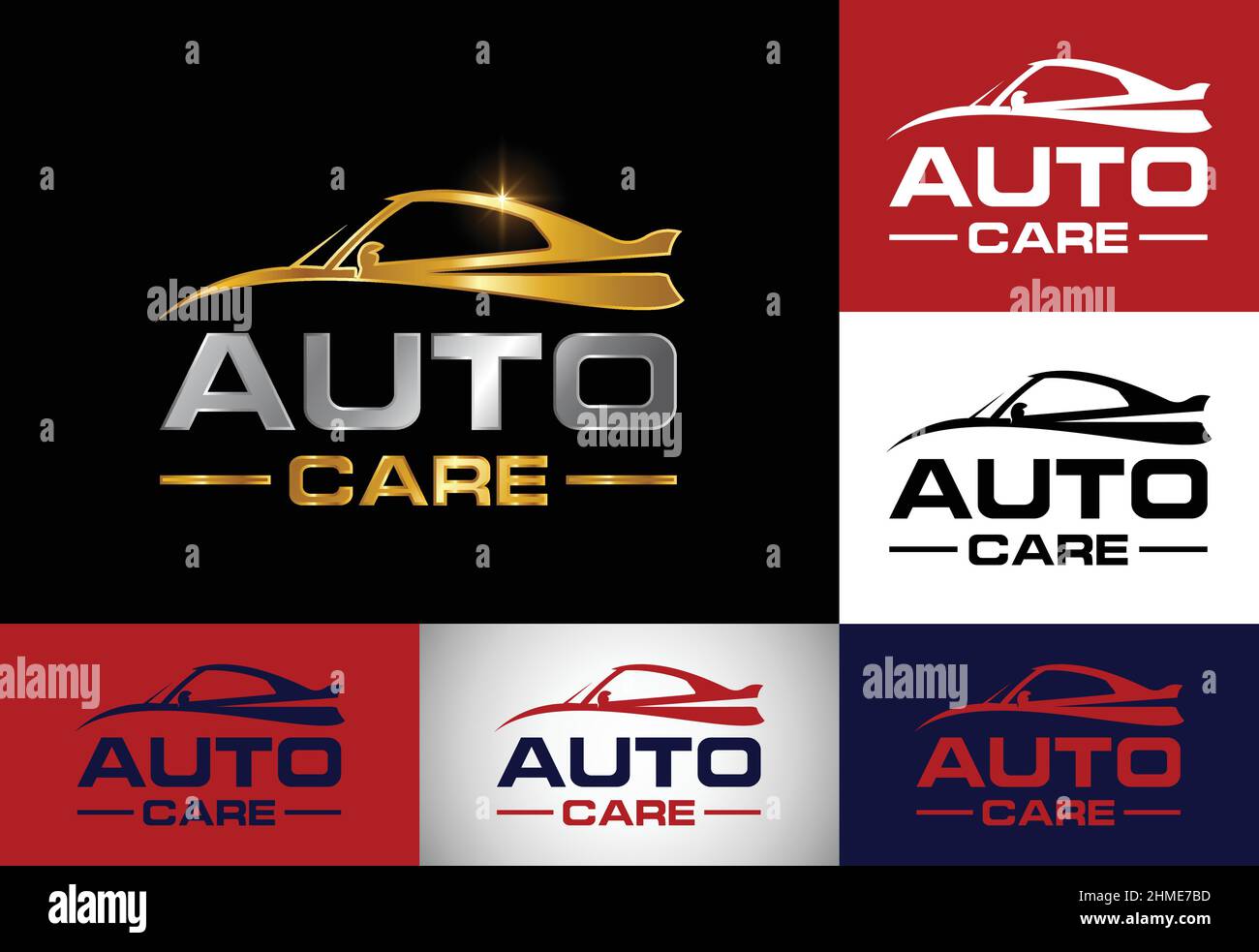 Abstract car logo sign symbol for the automotive company Stock Vector ...