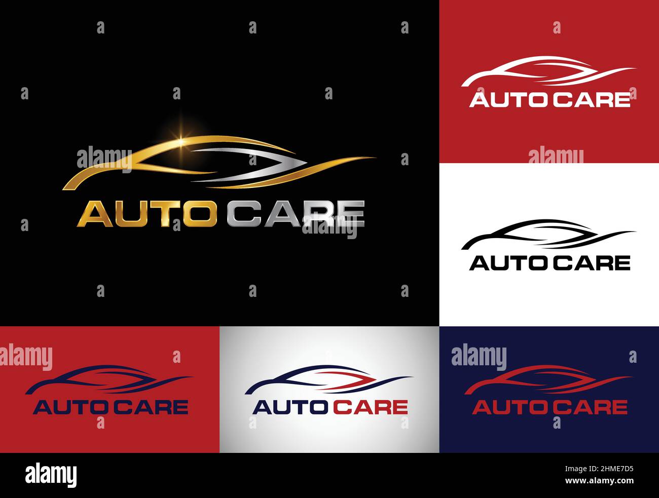 Abstract car logo sign symbol for the automotive company Stock Vector ...