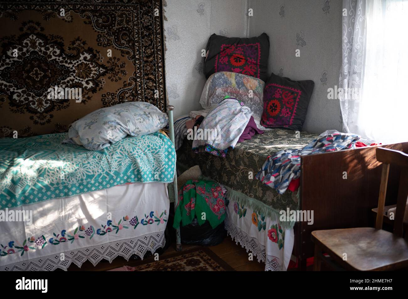 Inside the home of Baba Gania, one of the most famous Chernobyl ...