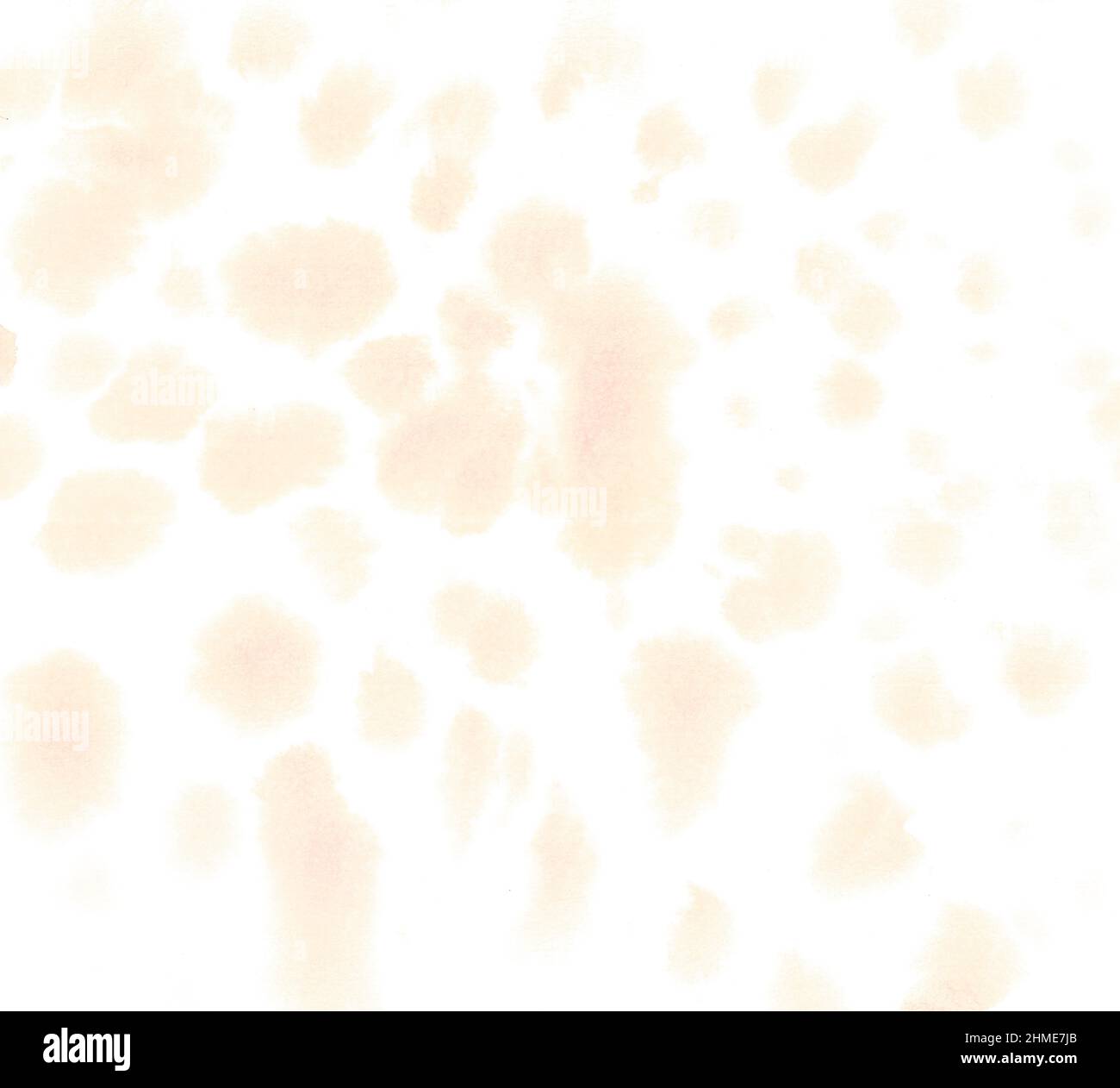 Handmade, organic paint stains watercolor painting. Pink pastel earth ...