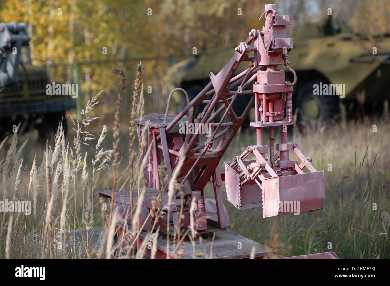 Several of the robots used in the cleanup of the Chernobyl disaster on ...