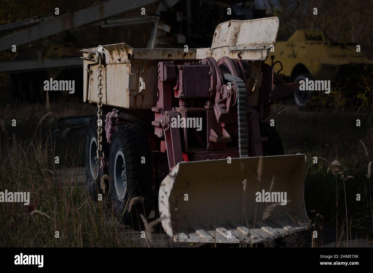 Several of the robots used in the cleanup of the Chernobyl disaster on ...