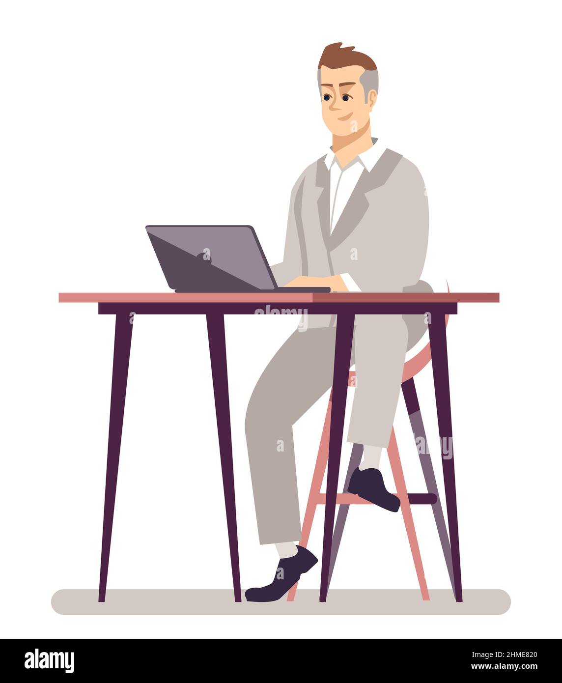 2d animation desk Stock Vector Images - Alamy