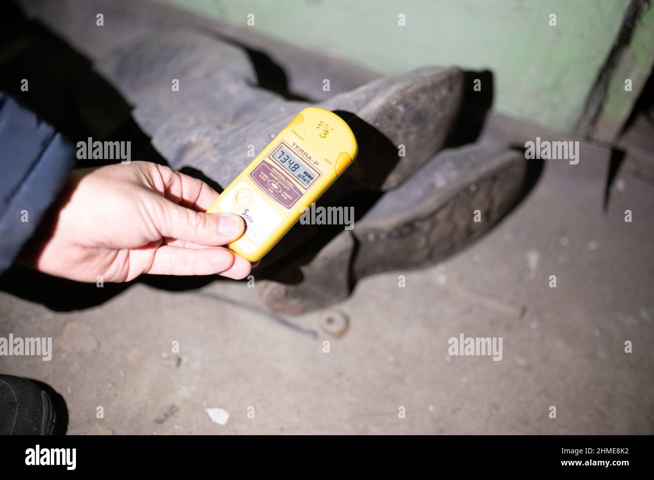 Clothing worn by the firefighters who responded to the explosion at the ...