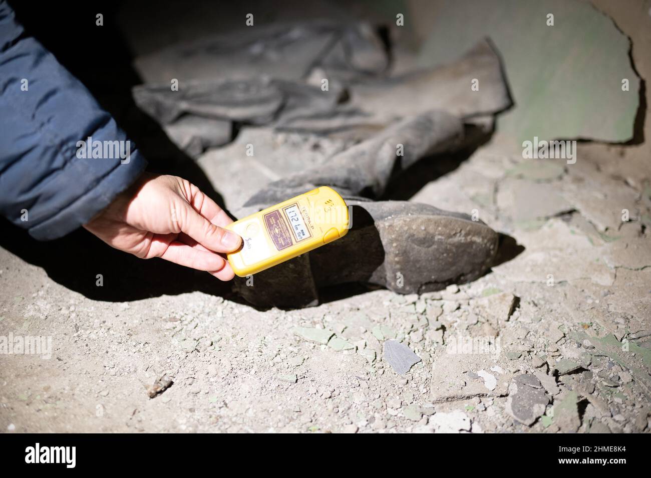 Clothing worn by the firefighters who responded to the explosion at the ...