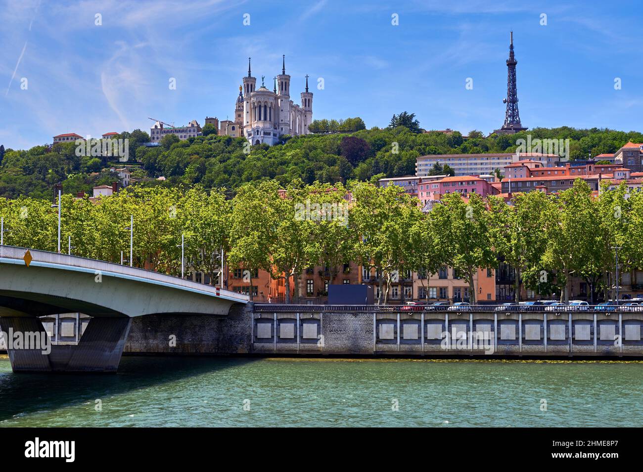 Lyon city view hi-res stock photography and images - Alamy