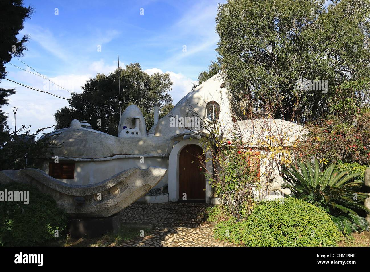 Rachana, Lebanon - April 17, 2021:The sculpture house museum of Rachana ...