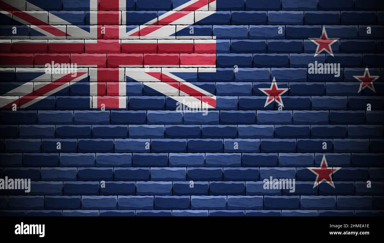 Official flag of new zealand Stock Vector Images - Alamy