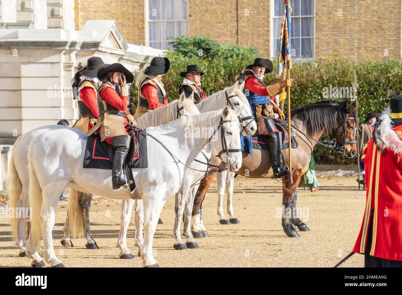 The Kings Army, part of the English Civil War Society. 50th Anniversary ...