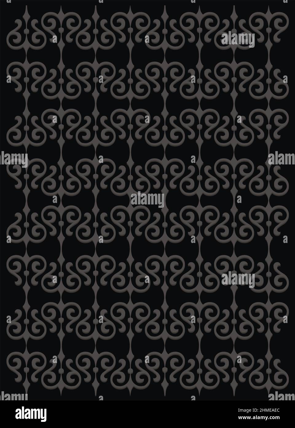 Vertical shot of an abstract wallpaper with unique ornamental design ...