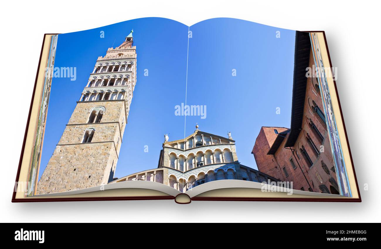 Saint Zeno cathedral church in Pistoia city (Tuscany - Italy) - 3D ...