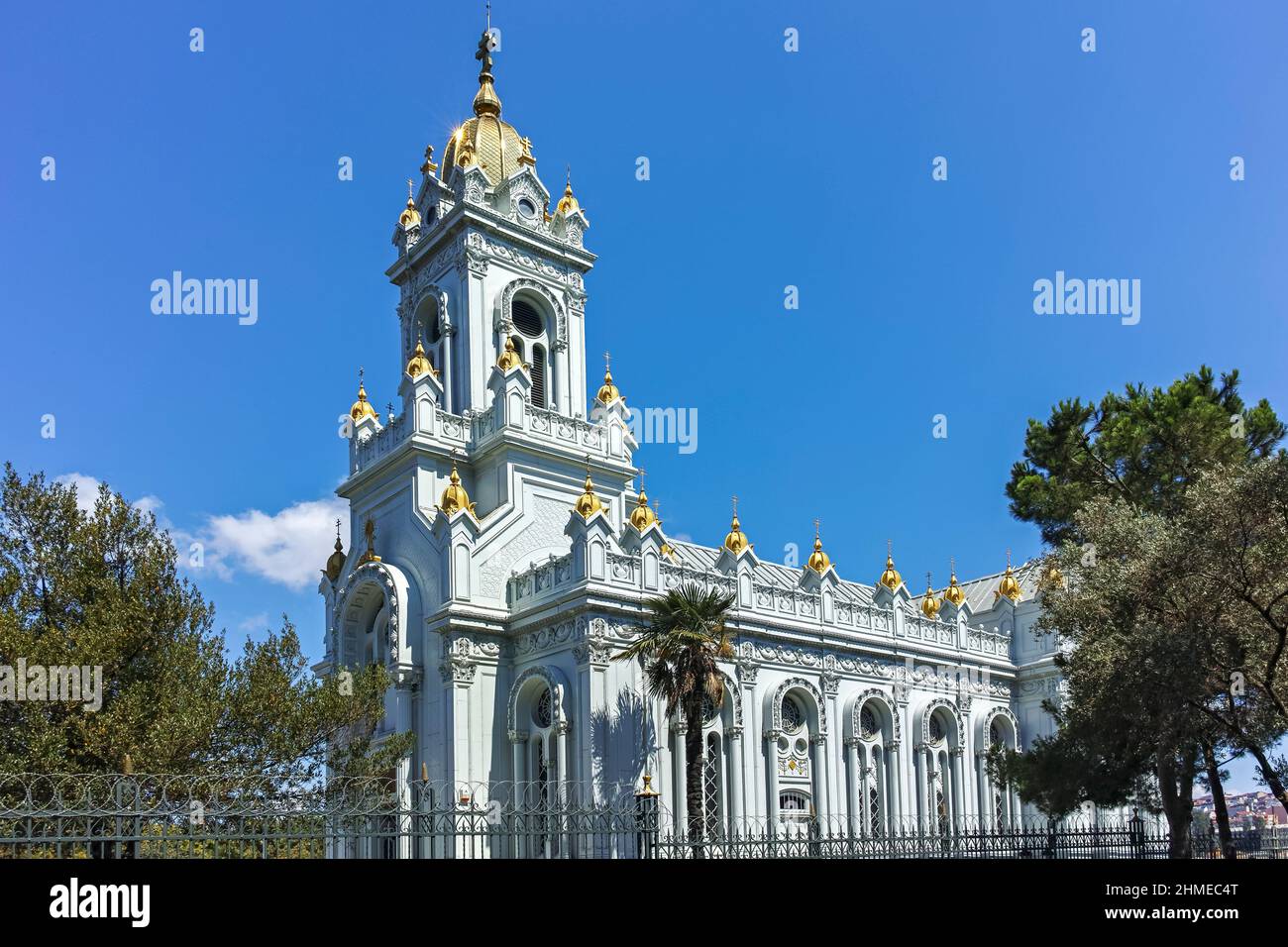 ISTANBUL, TURKEY - JULY 27, 2019: Bulgarian Orthodox Saint Stephen ...