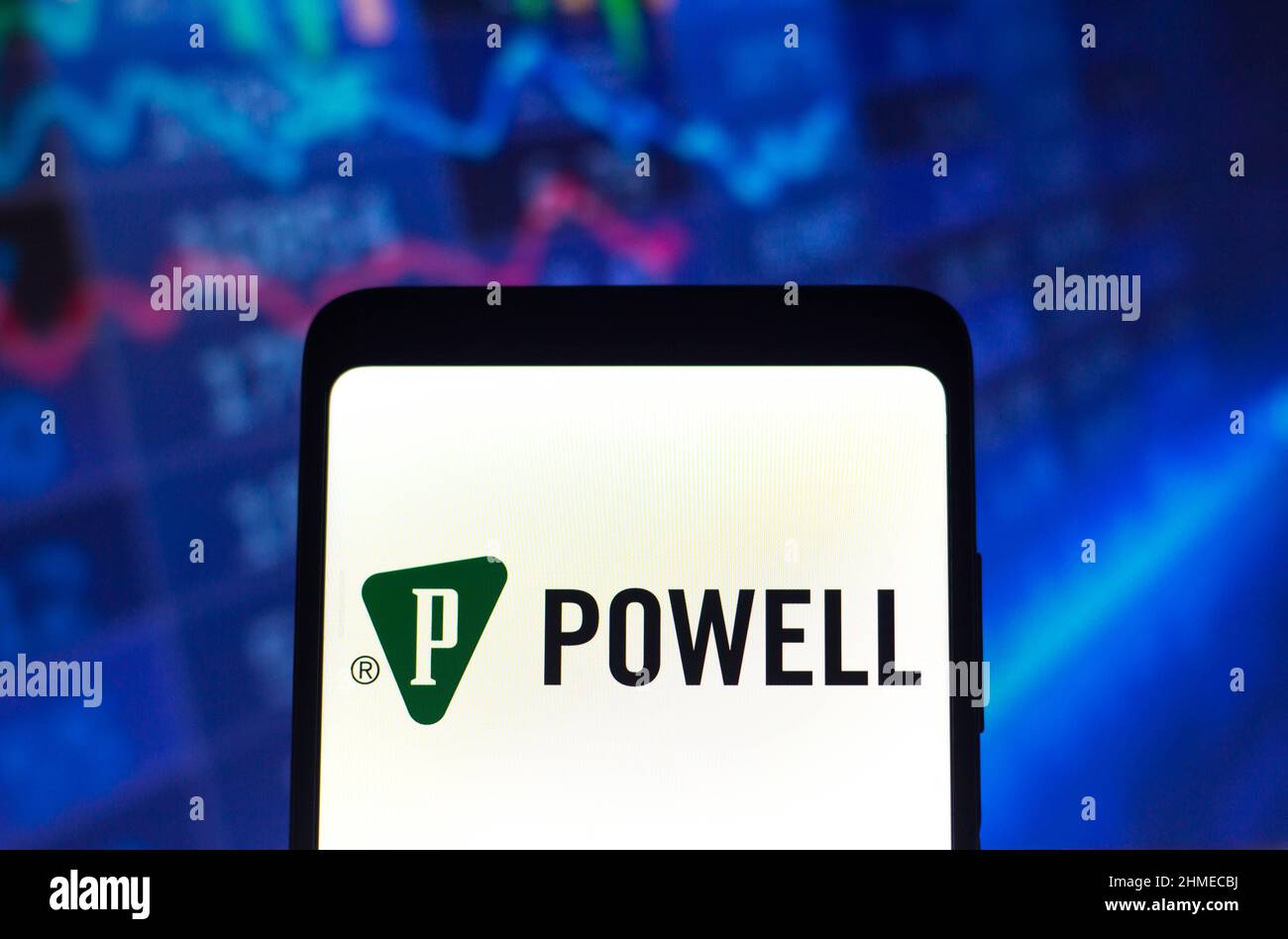 Brazil. 9th Feb, 2022. In this photo illustration the Powell Industries ...