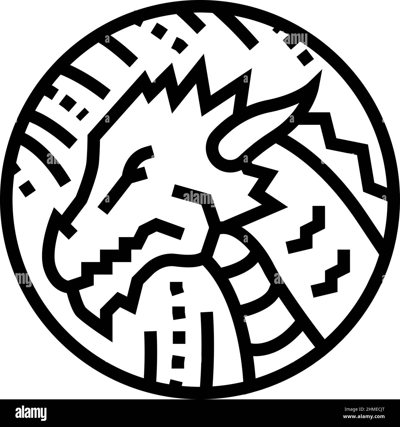 Bagua illustration Black and White Stock Photos & Images - Alamy