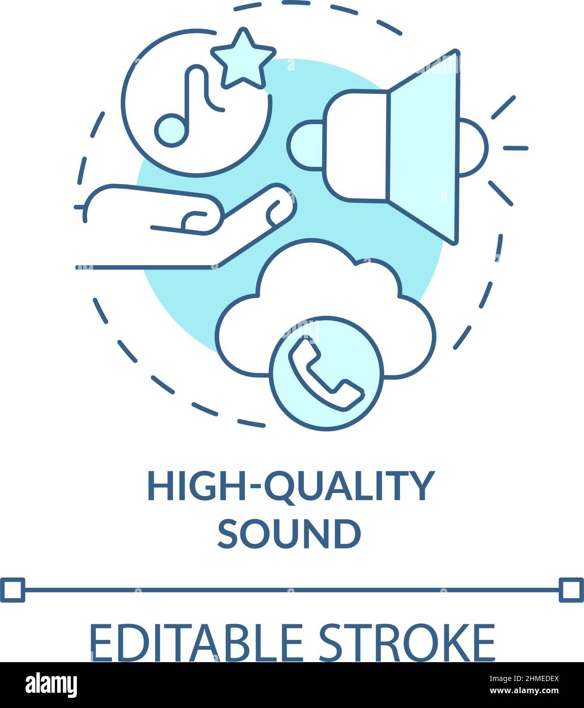 Quality sound Stock Vector Images - Alamy
