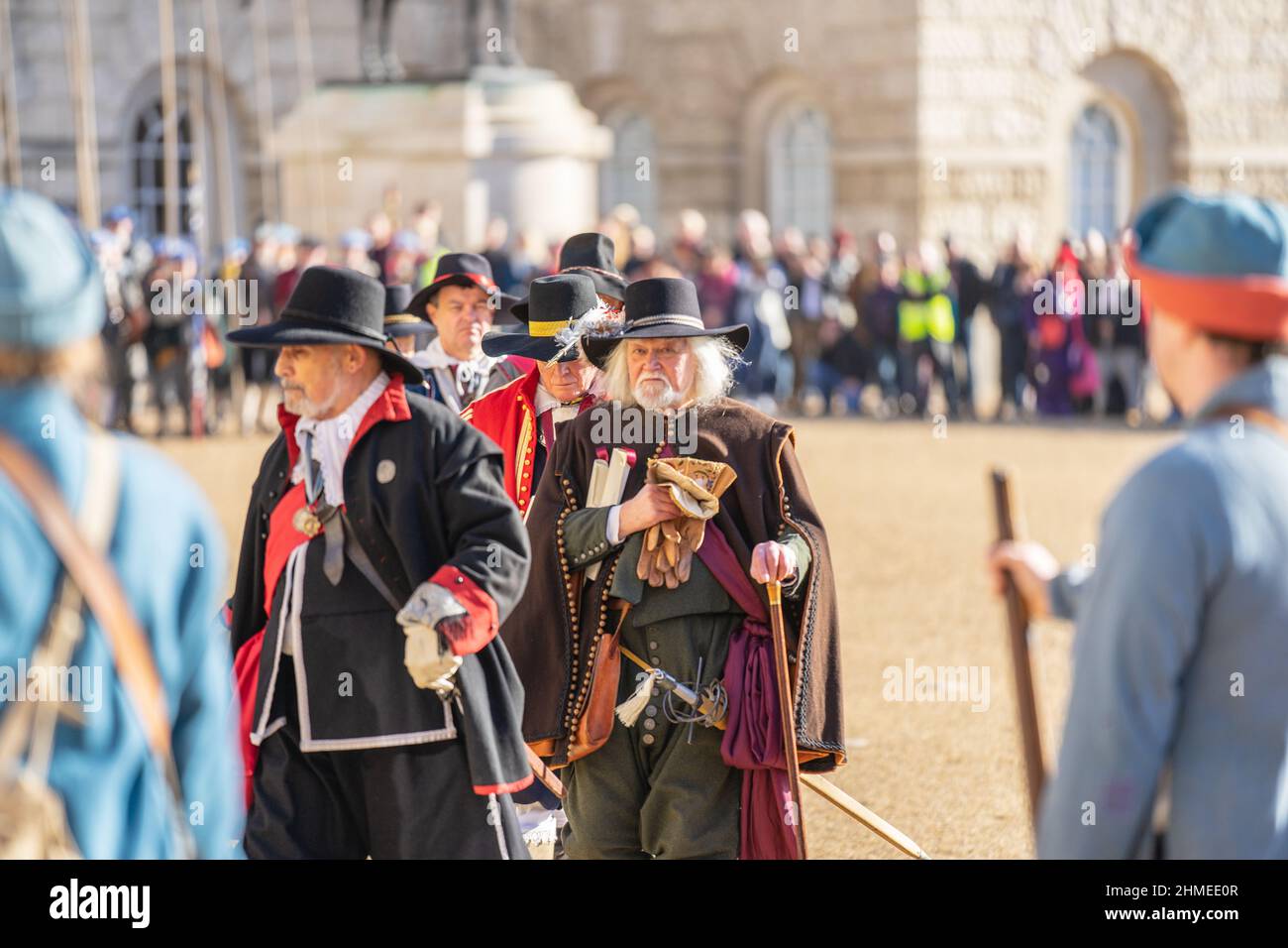 The Kings Army, part of the English Civil War Society. 50th Anniversary ...