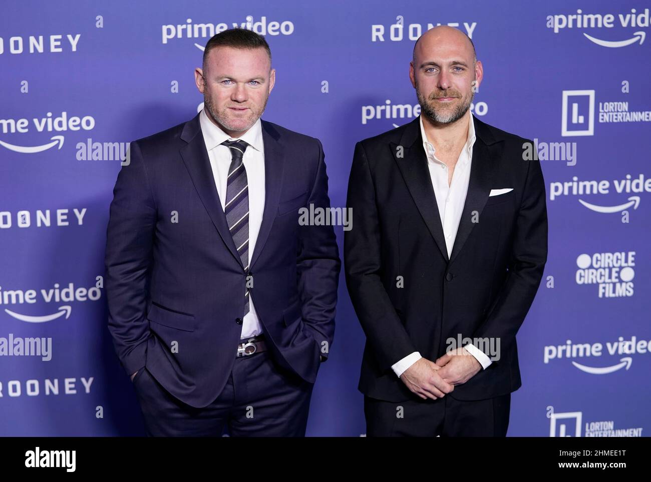 Wayne Rooney and Matt Smith arrive for the world premiere of Amazon ...