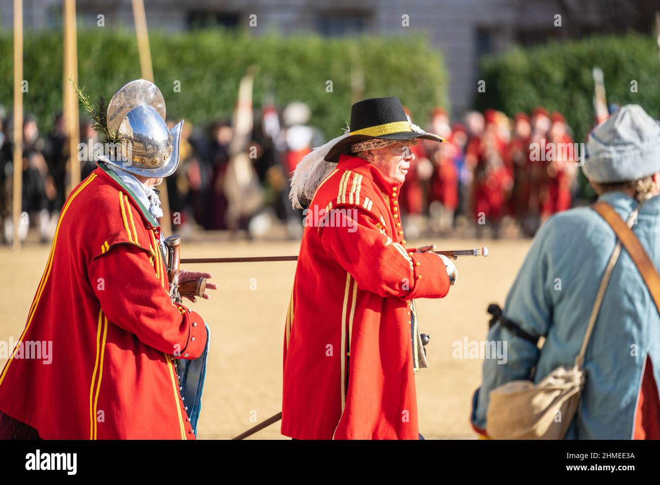 The Kings Army, part of the English Civil War Society. 50th Anniversary ...