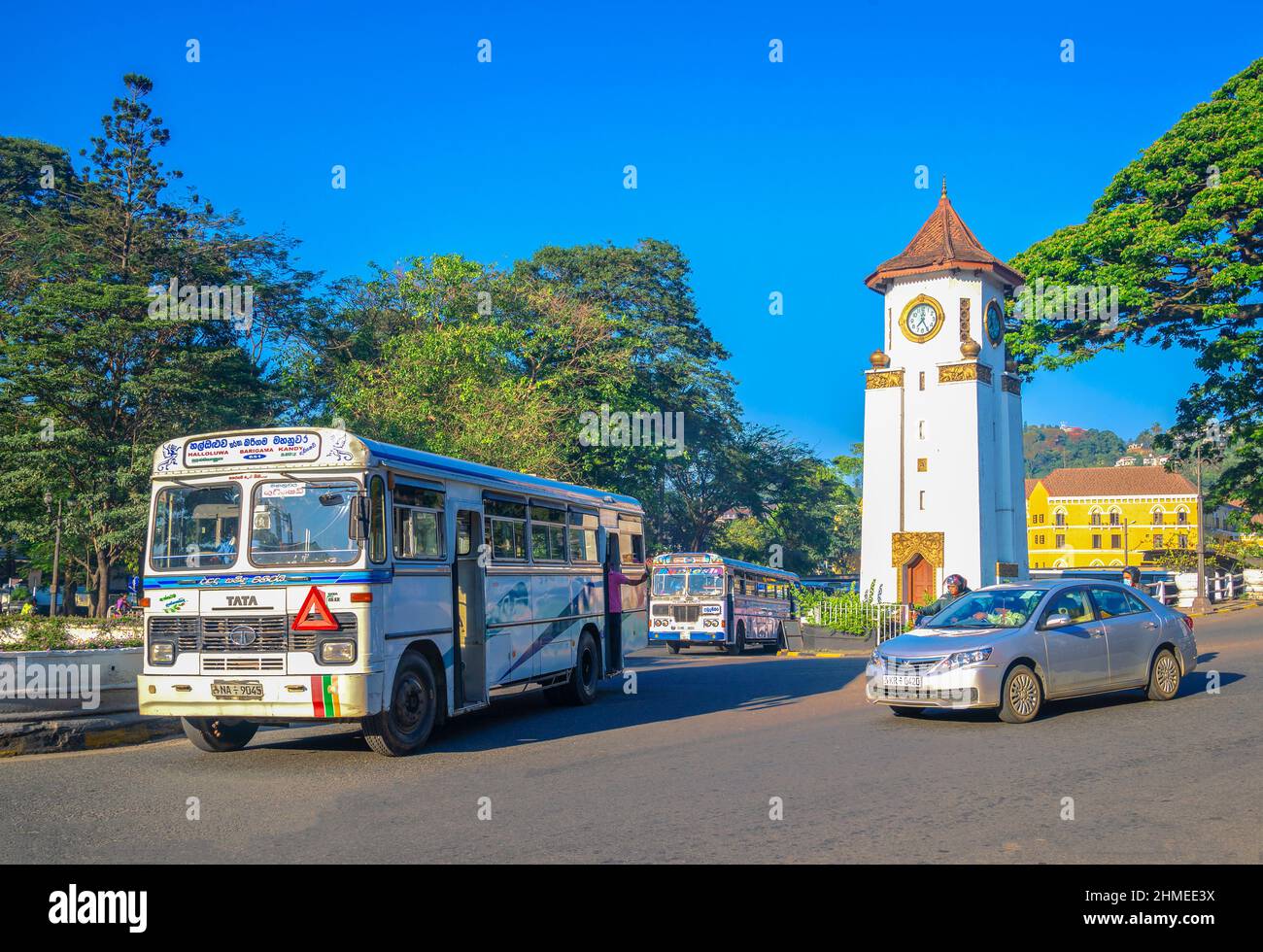 Sri lanka kandy clock tower hi-res stock photography and images - Alamy