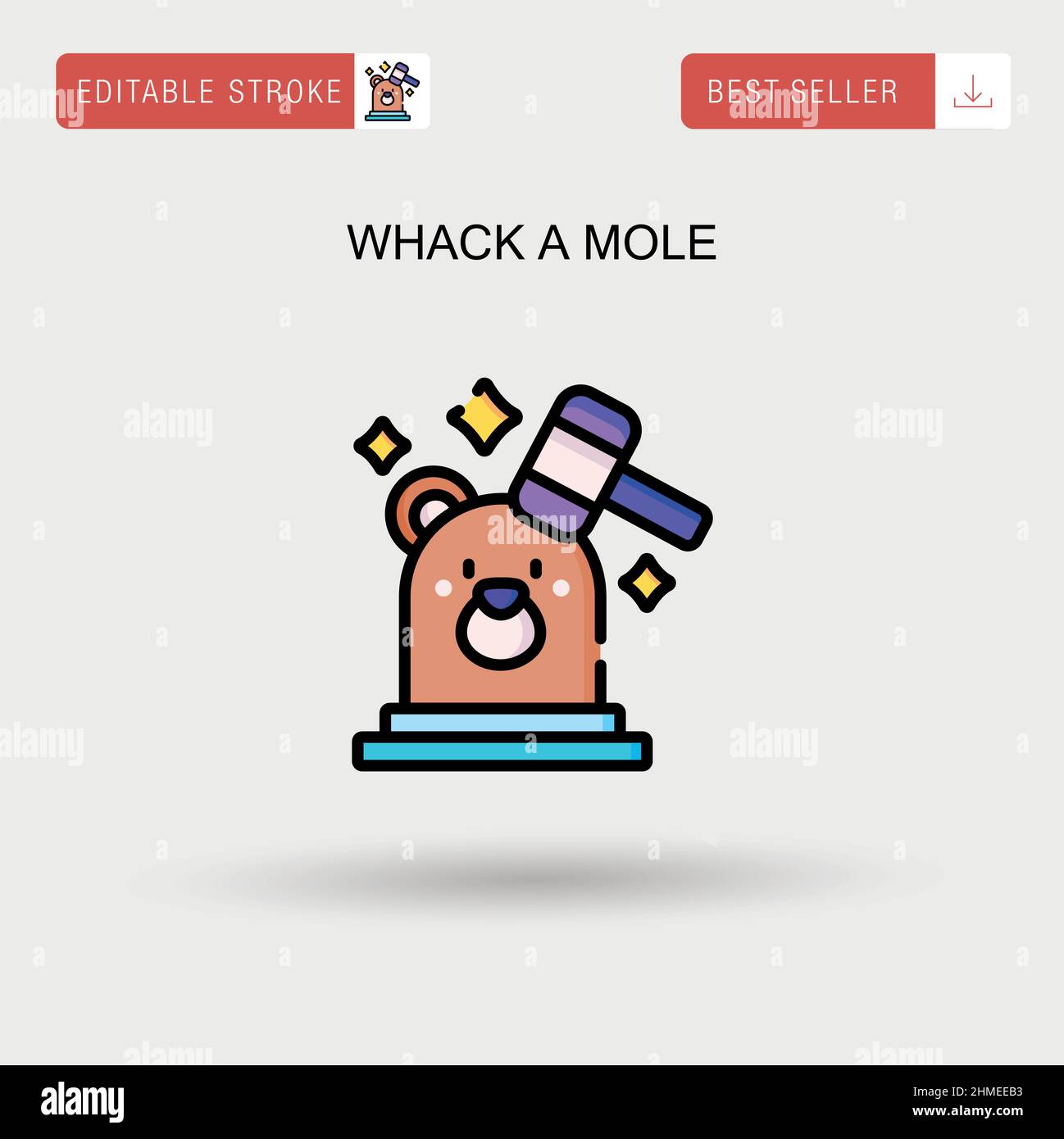 Whack a mole game hi-res stock photography and images - Alamy